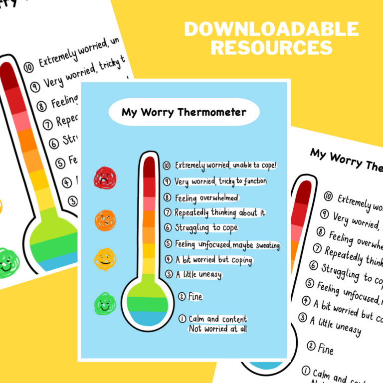 My Worry Thermometer – Exciting Teacher – Member's Club