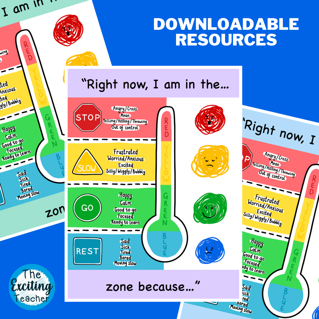 My Feelings Volcano – Exciting Teacher – Member's Club