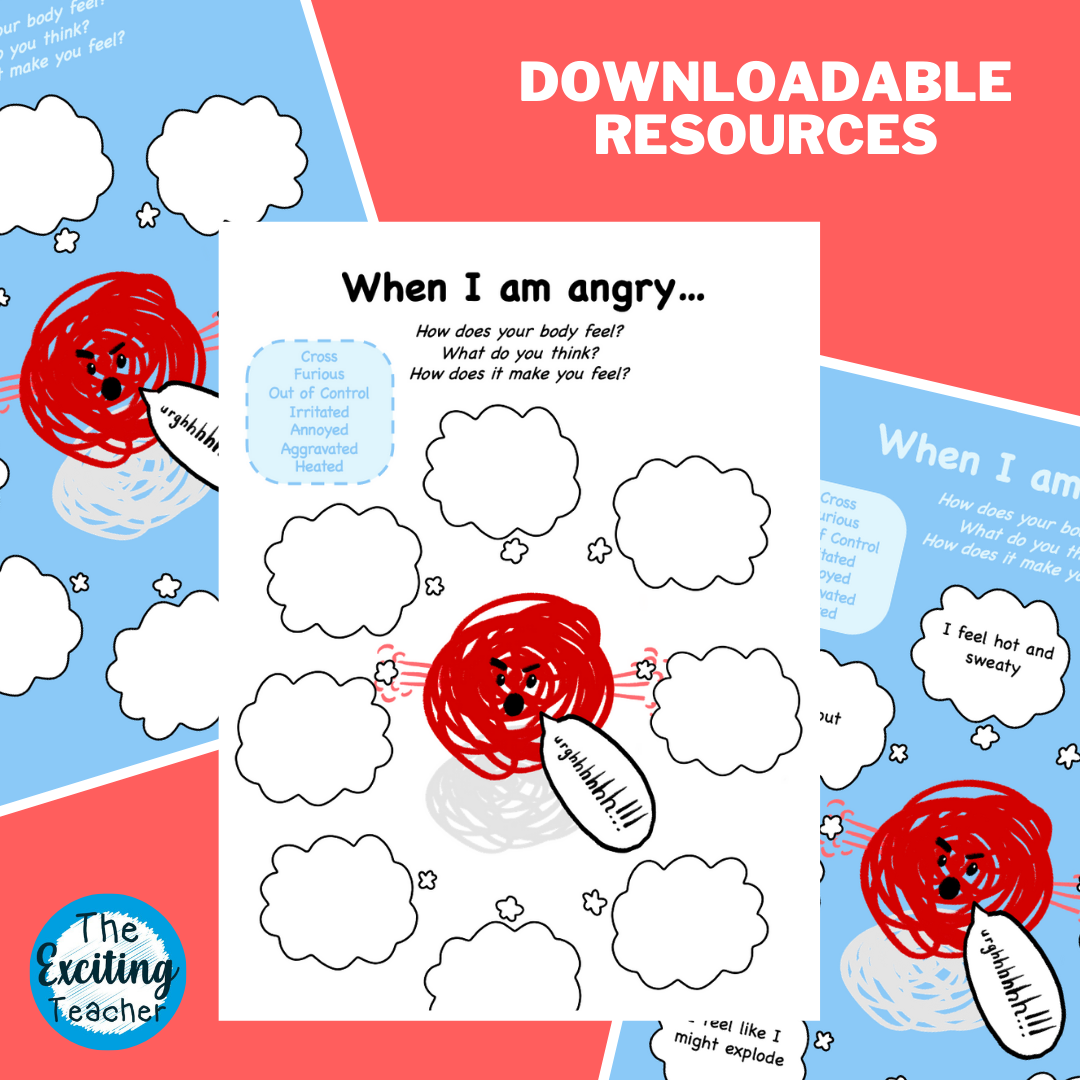 Emotions Check-In Bookmark – Exciting Teacher – Member's Club