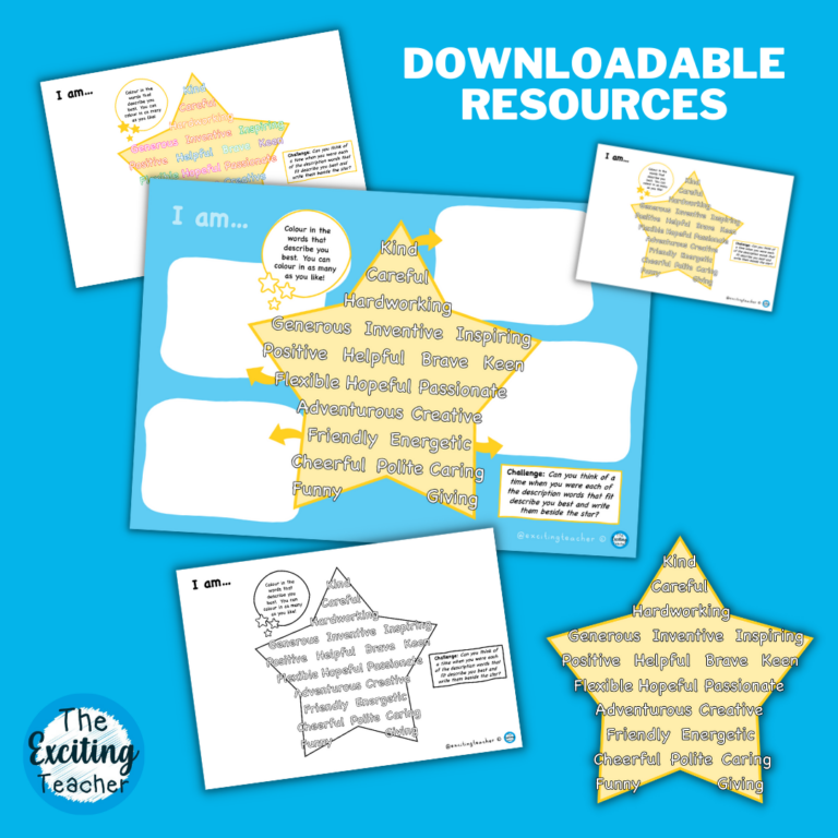 My Coping Plan Fortune Teller – Exciting Teacher – Member's Club