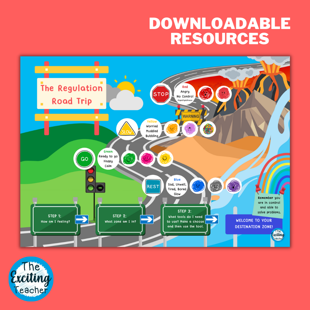 My Regulation Zones Road Trip – Exciting Teacher – Member's Club