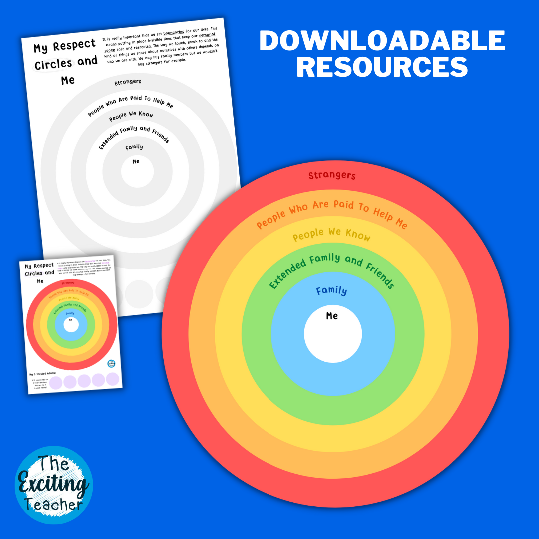 My Circles and Me Setting Boundaries for Personal Space – Exciting ...