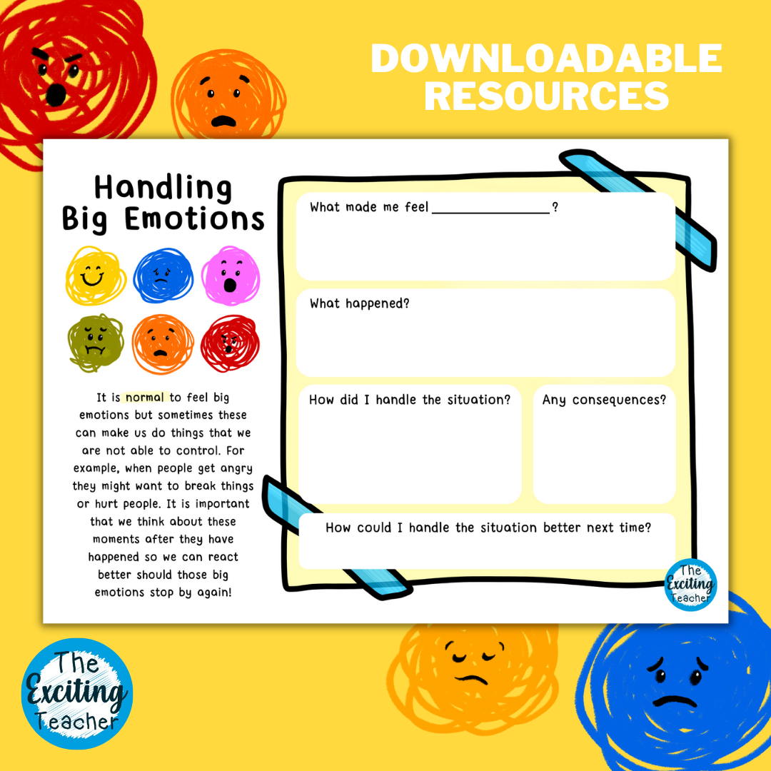 Daily Mindfulness Task Sheets – Exciting Teacher – Member's Club