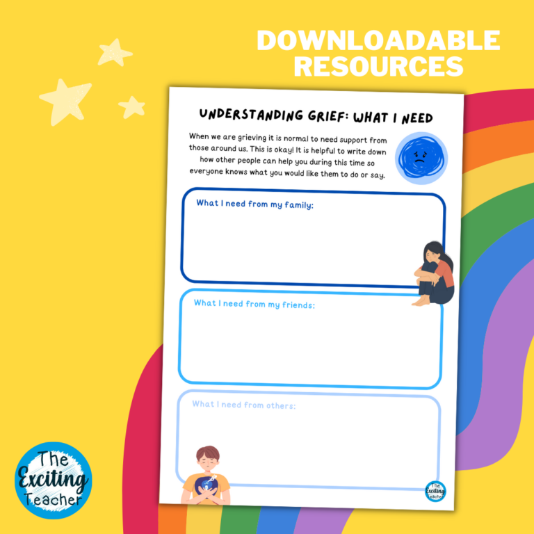 My Calm Plan Lanyard Prompt Cards – Exciting Teacher – Member's Club