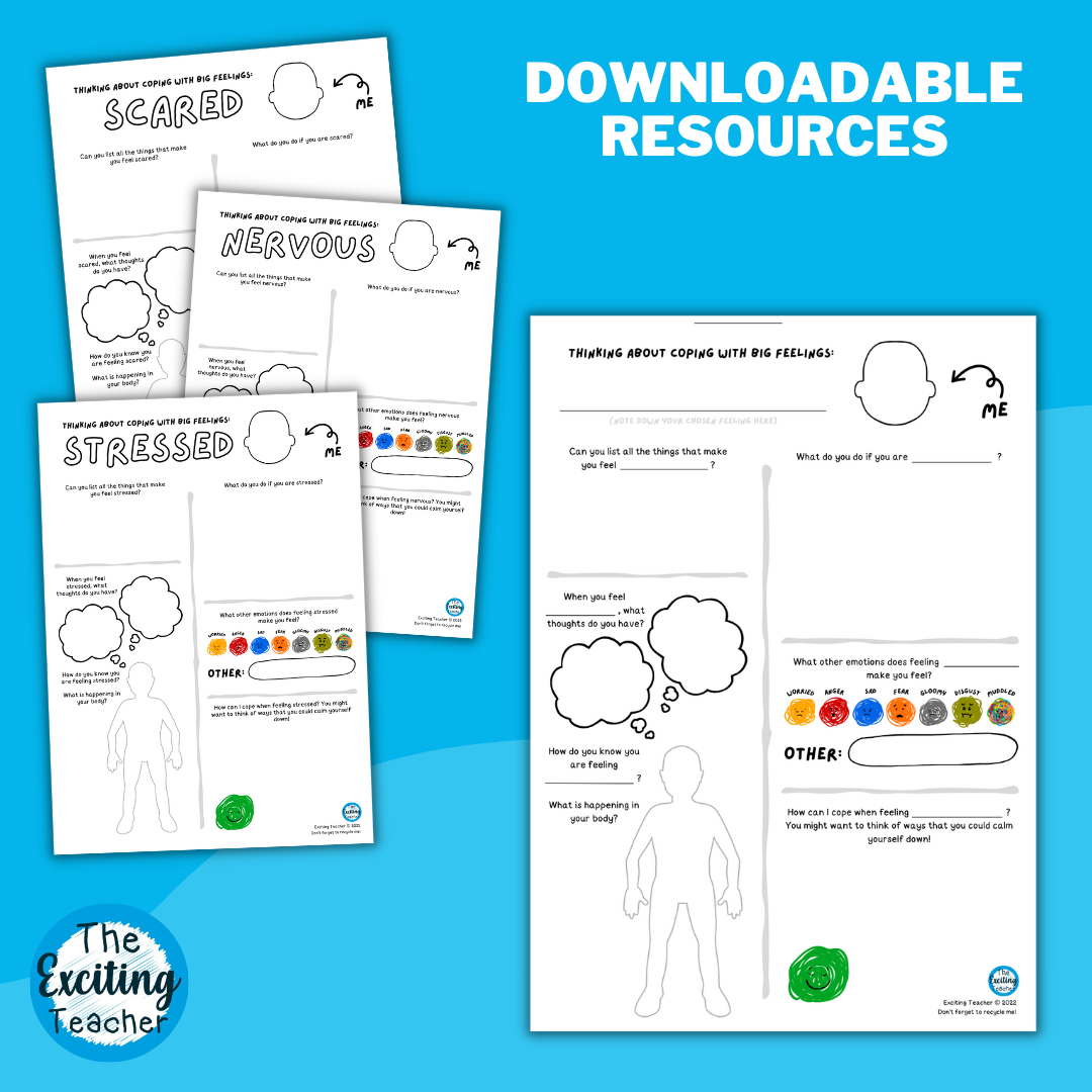 My Feelings Volcano – Exciting Teacher – Member's Club