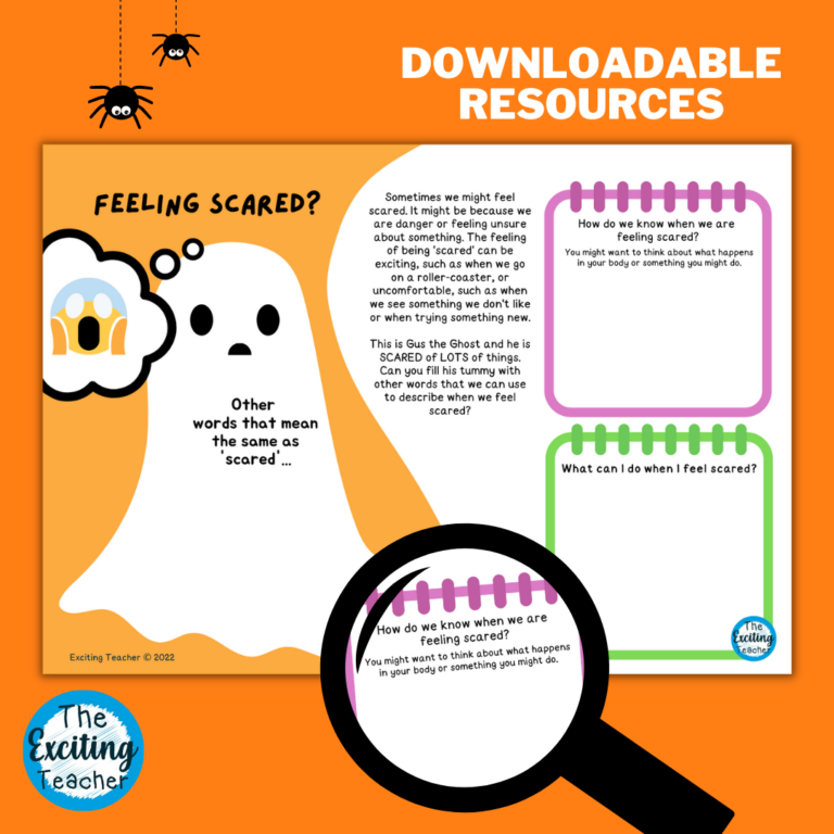 My Feelings Volcano – Exciting Teacher – Member's Club