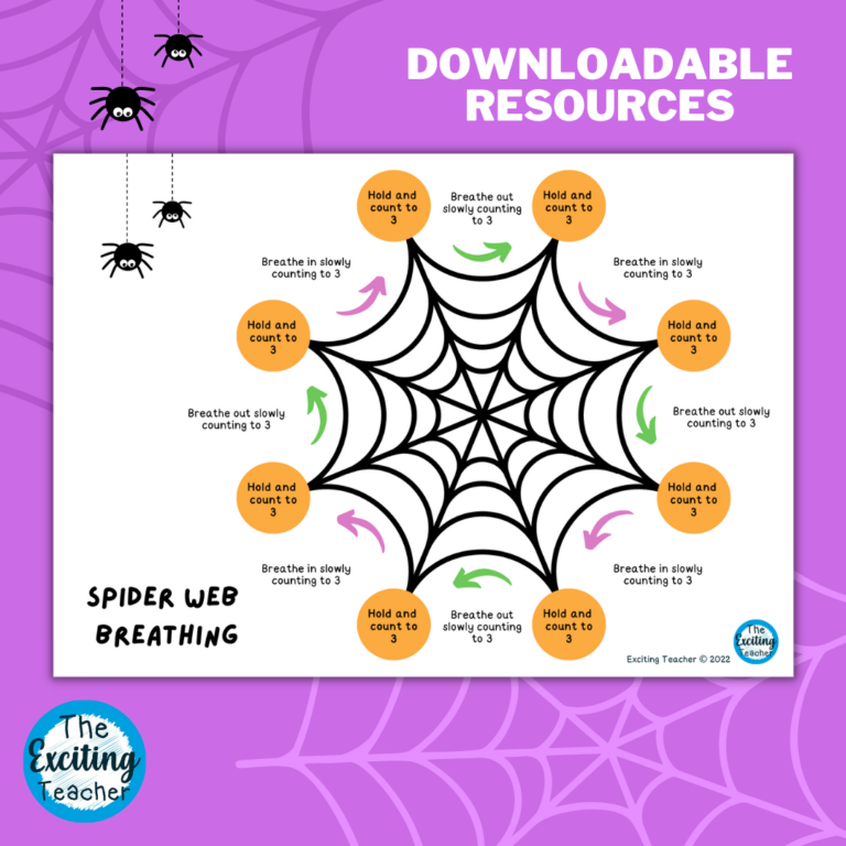 Spider Web Breathing: Grounding Technique Halloween Edition – Exciting ...