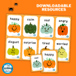 Emotions Flashcards – Halloween Scribbles Edition – Exciting Teacher ...