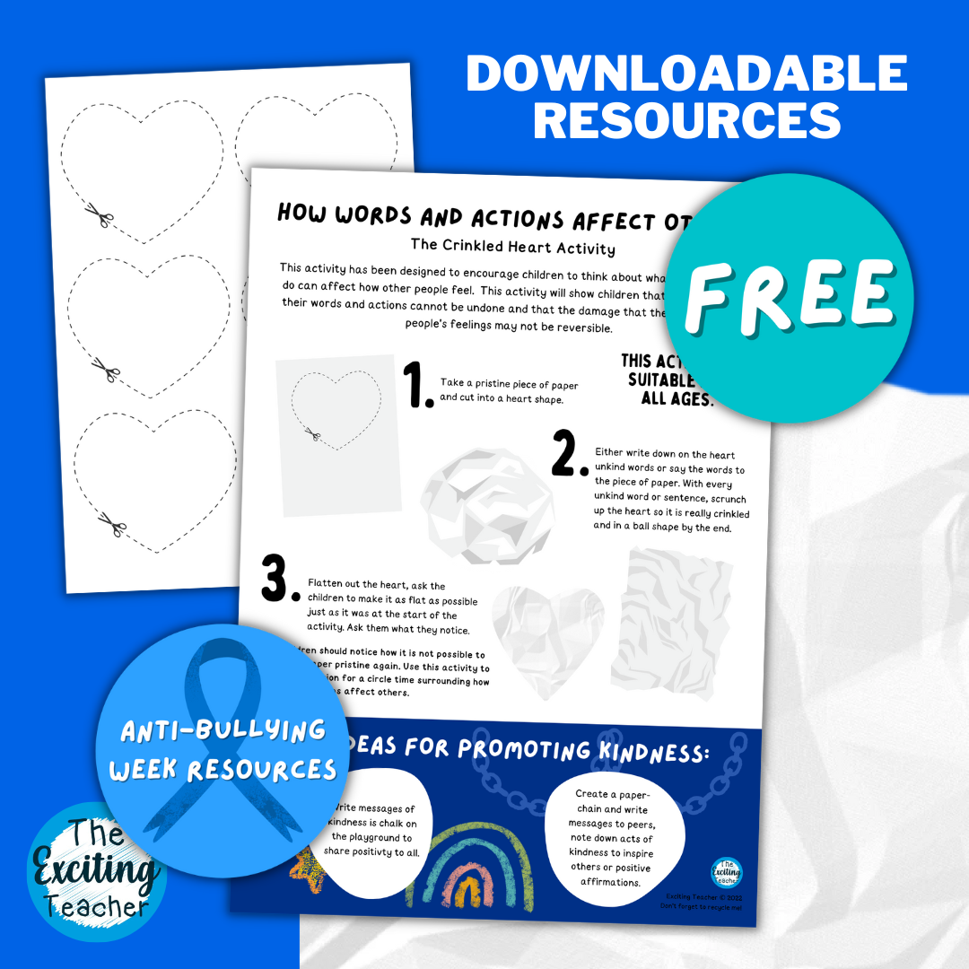 Anti-Bullying: How Words and Actions Affect Others – The Crinkled Heart ...