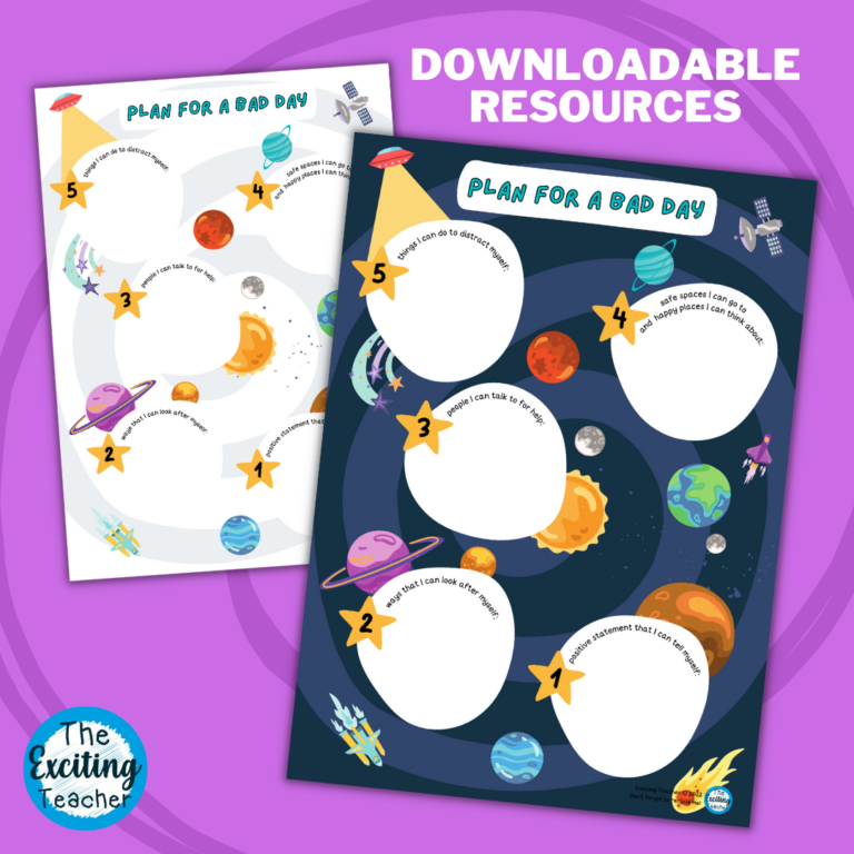 6 Core Emotions Check-In Poster – Exciting Teacher – Member's Club