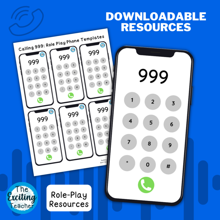 Role-Play 999 Phone: How to Call 999 in an Emergency – Exciting Teacher ...