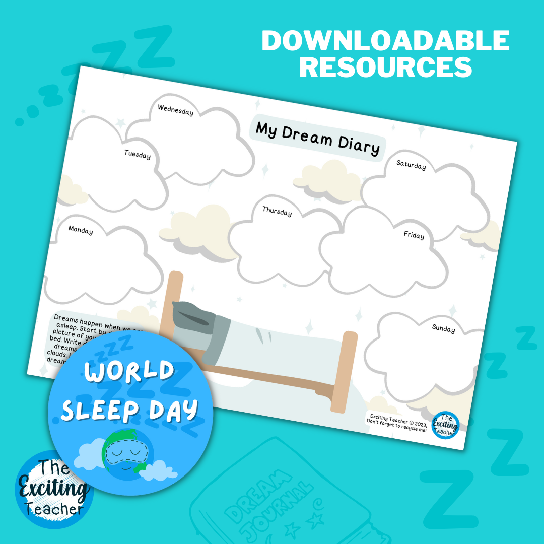 World Sleep Day Resources – Exciting Teacher – Member's Club