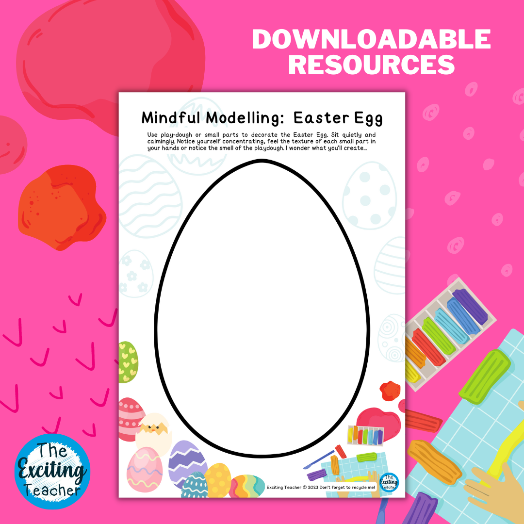 Design an Easter Egg: Mindfulness Fine-Motor Playdoh Play Mat ...
