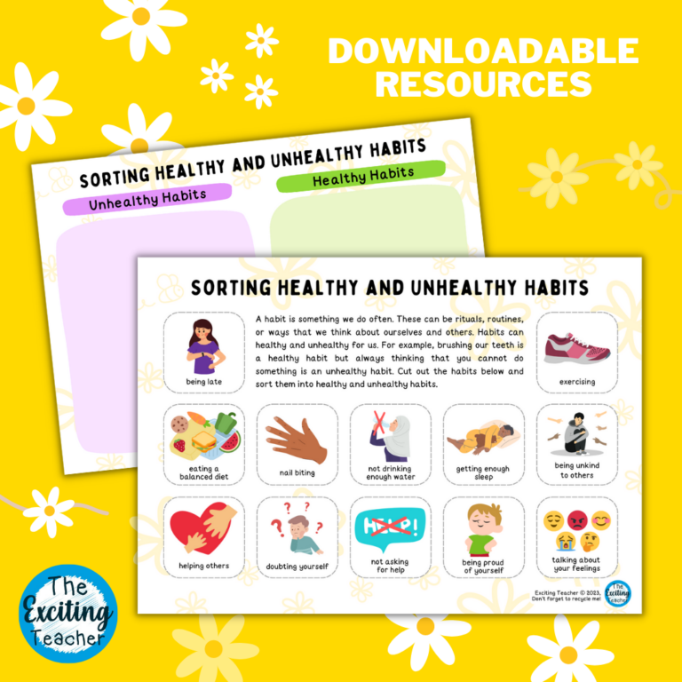 My Calm Plan Lanyard Prompt Cards – Exciting Teacher – Member's Club