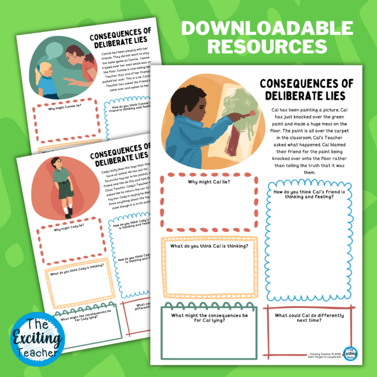 My Feelings Volcano – Exciting Teacher – Member's Club