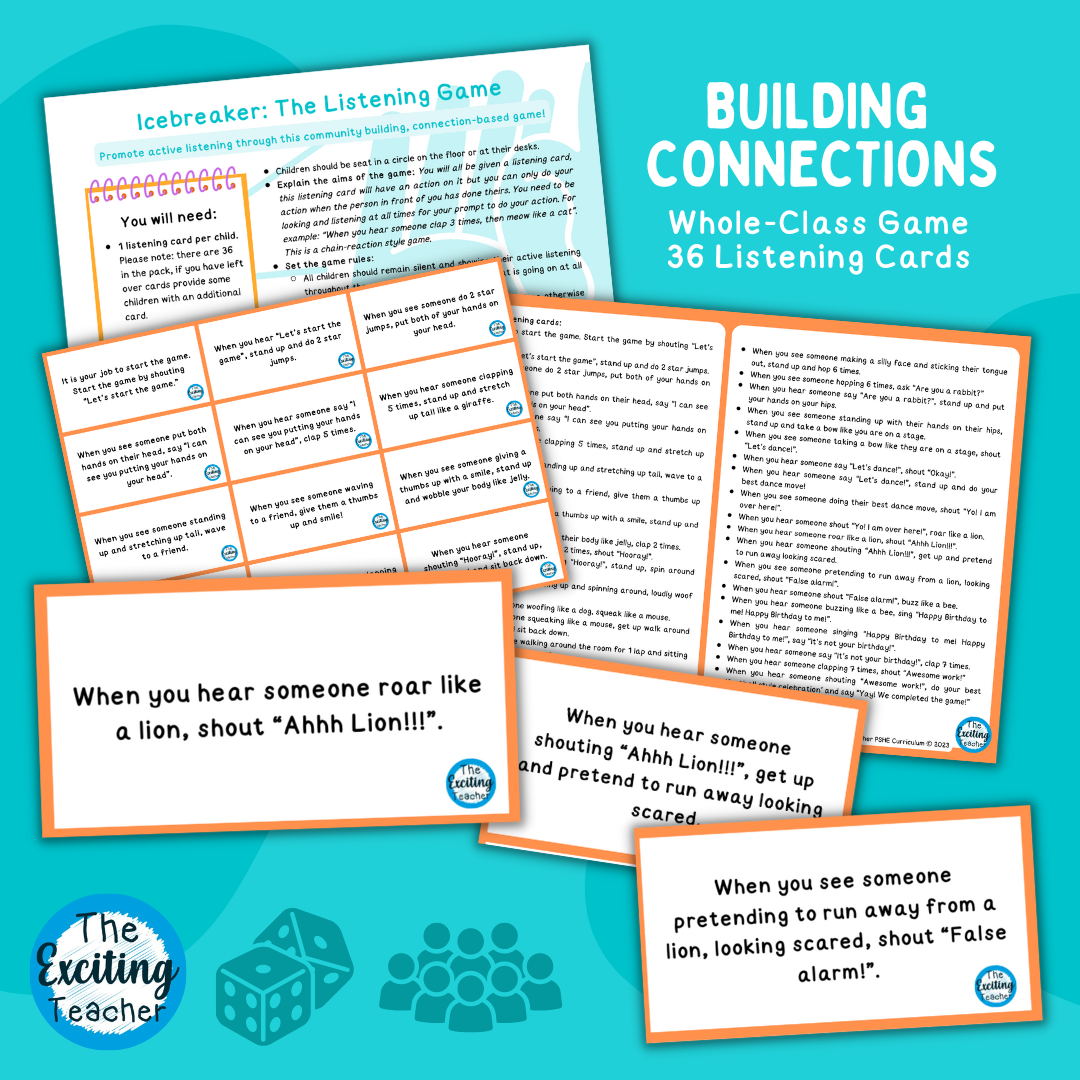 ‘The Listening Game’: Icebreaker for Promoting Active Listening (Mini ...