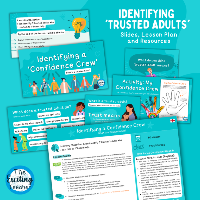 ‘Identifying a Confidence Crew’: What is a Trusted Adult? (Lesson Pack ...
