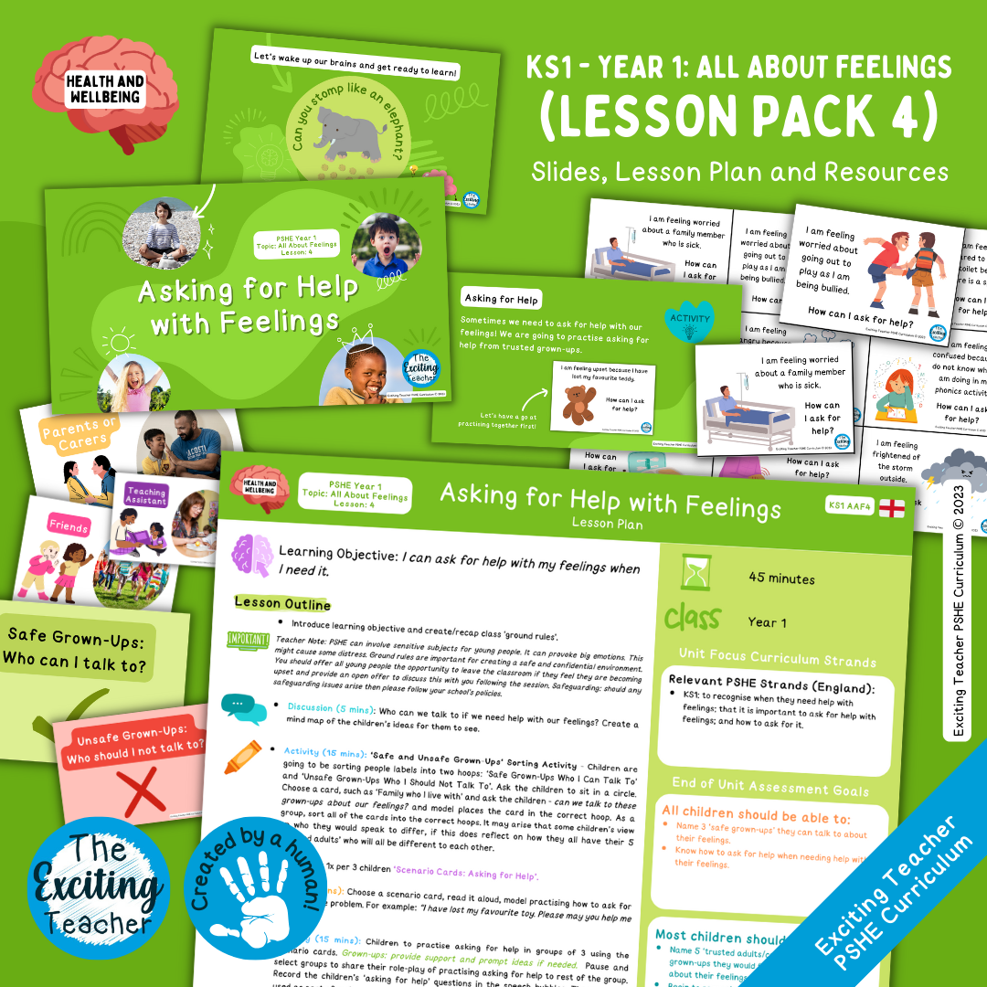 All About Feelings – Exciting Teacher – Member's Club