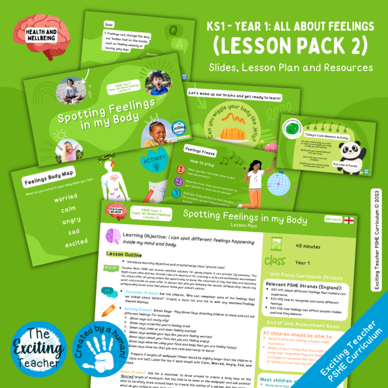 Feelings (Incident) Reflection Log – Exciting Teacher – Member's Club