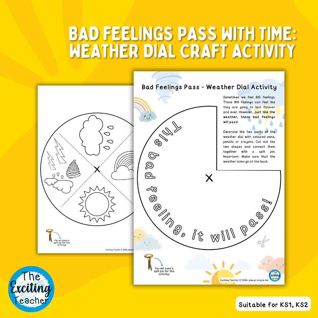 Emotions Check-In Bookmark – Exciting Teacher – Member's Club